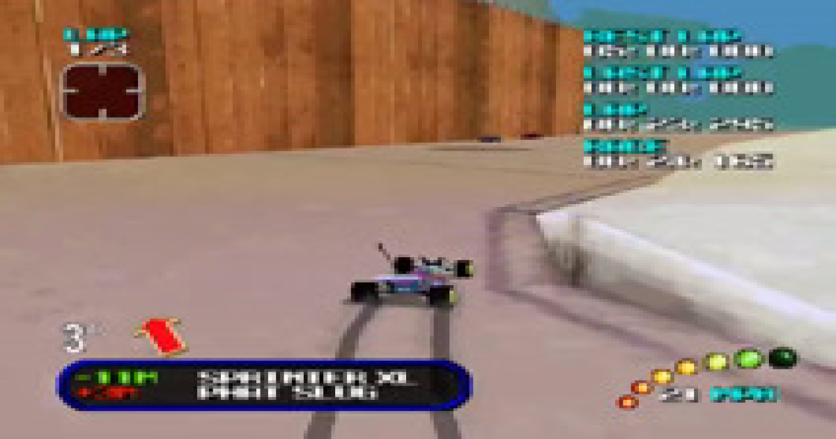 Re-Volt (USA) emulator for Nintendo 64